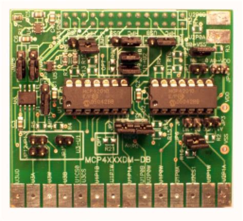 MCP XXX DIGITAL POTENTIOMETER Babe BOARD