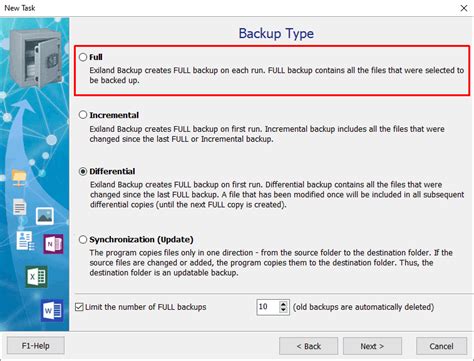 Full Backup Of Files