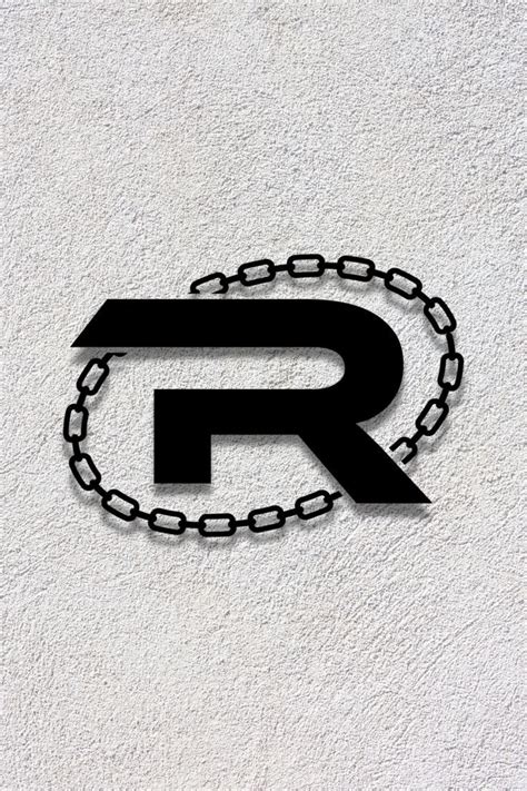 Letter R Initial Logo Font Typography Design R Initial Letter