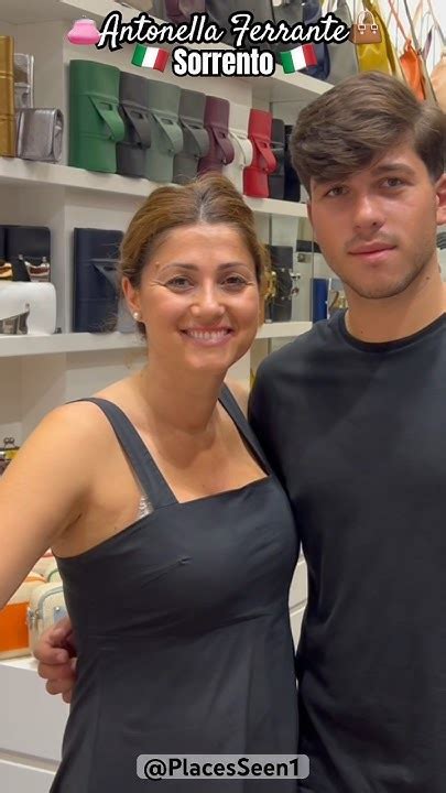 Antonella Ferrante”👜🧤quality🇮🇹sorrento Placesseen1 Italywalkingtour