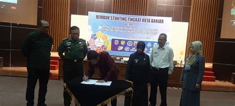 Percepatan Penurunan Stunting Di Kota Banjar Kolaborasi Dan Sinergitas