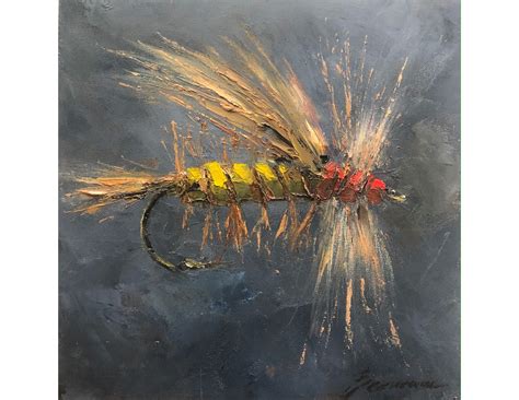 Dry Fly Series In Oil — Paul Brourman