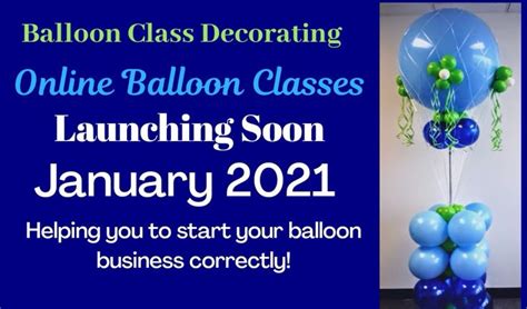 Balloon Decorating Classes Online Balloon Class Balloons Balloon