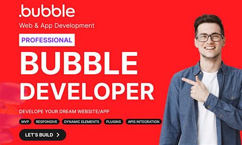 Do Bubble Mvp Bubble Io Website Build Bubble App Bubble Developer