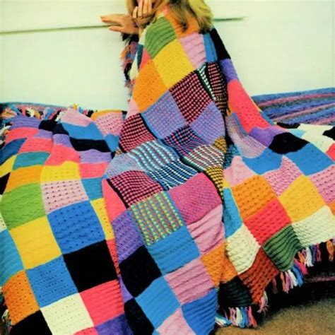 30 Unique Patchwork Blanket Knitting Patterns Knit Your Way To Coziness
