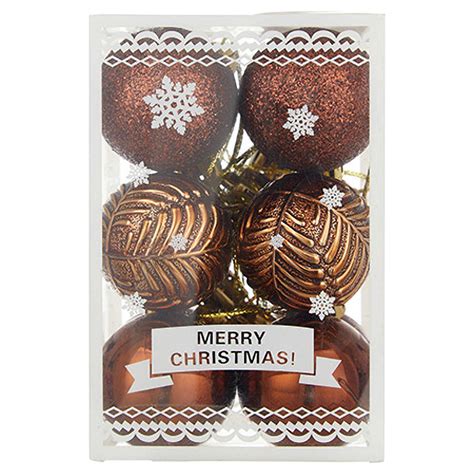 Prinxy Christmas Ball Pendantdecorative Shatterproof Christmas Tree