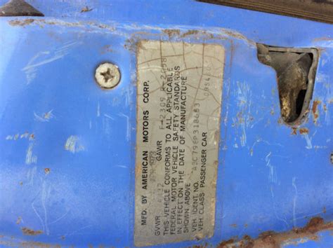 1973 Amc Amx Javelin 360 Rare Maxi Blue