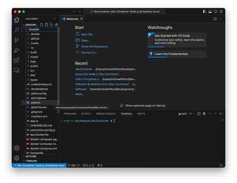Development Container Installation Instructions Cmu 17 313 Foundations Of Software Engineering