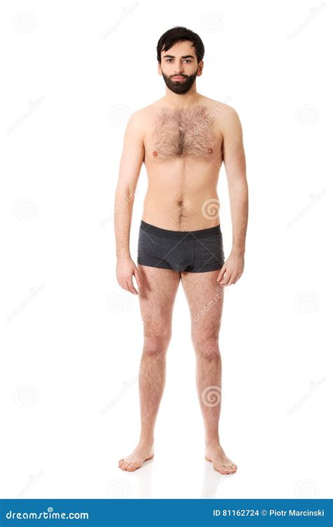 Smiling Shirtless Man Stock Photo Image Of Arms Person
