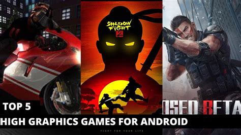 Top 5 Best HIGH GRAPHICS Games For Android 2023 Online Offline YouTube