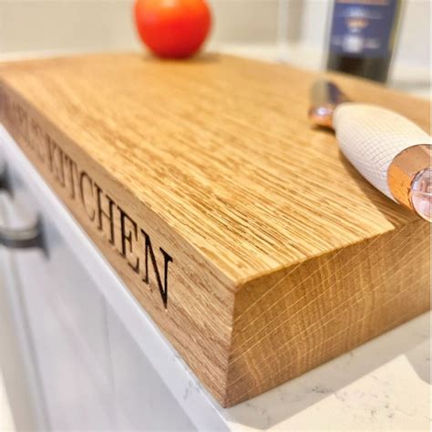 Personalised Oak Chopping Board English Oak Cutting Boards