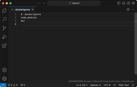 Dockerignore File What Is It And How Do I Open It