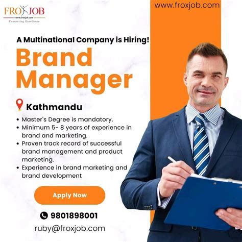 Froxjob Connectingexcellence Applynow Jobsinnepal Opportunity