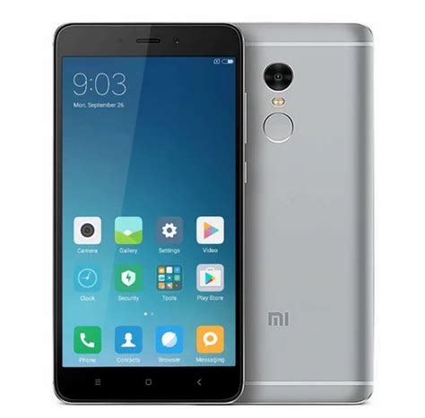Black Xiaomi Redmi Note With GB RAM Mobile Phones Memory Size GB Screen Size Inch