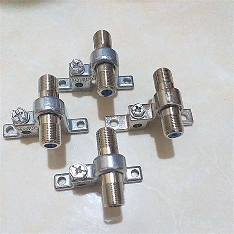 Jual Sambungan Konektor Kabel Rg6 Pakai Kaki Shopee Indonesia