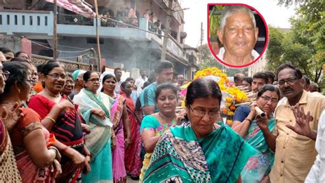 पाचही मुलींनी दिला वडिलांच्या पार्थिवाला खांदा आणि मुखाग्नी
