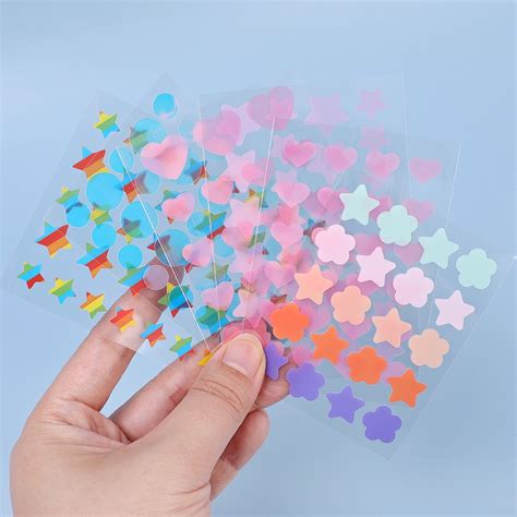 Invisible Hydrocolloid Gel Acne Removal Pimple Patch Colorful Star Cat