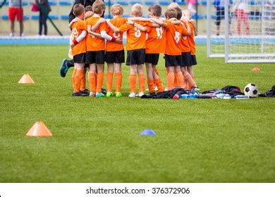 Youth Soccer Football Team Group Photo Stock Photo 376372906 Shutterstock