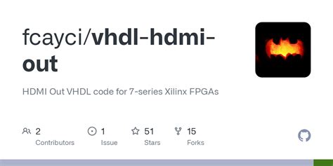 Github Fcaycivhdl Hdmi Out Hdmi Out Vhdl Code For 7 Series Xilinx Fpgas