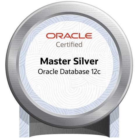 Oracle Master Silver Oracle Database 12c Oracle Database 12c
