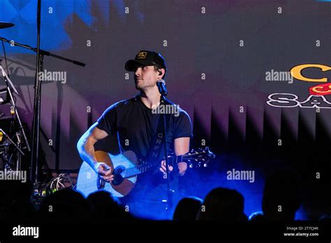 Edmonton Canada 09th Nov 2023 Canadian Country Music Artist Griffen