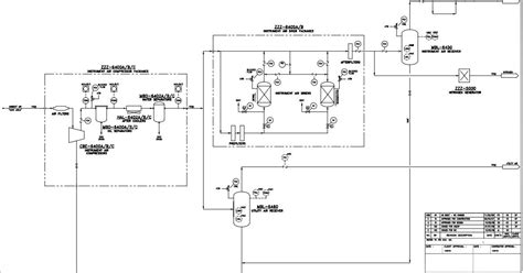 Bản vẽ quy trình công nghệ Process Flow Diagram PFD