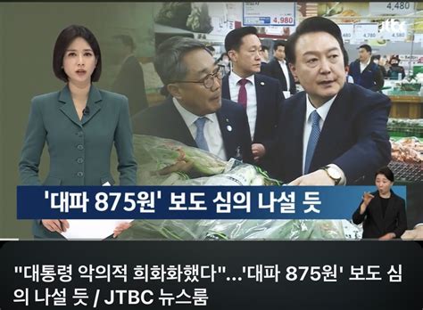 선거방송심의위원회 대파발언 보도심의 예정 정치시사 에펨코리아