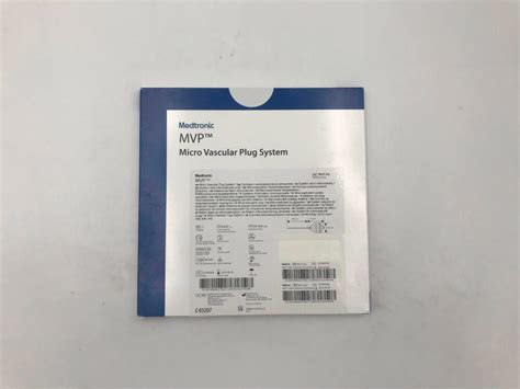 Medtronic Mvp 5q Mvp Micro Vascular Plug System 180cm X 12mm X 65mmx