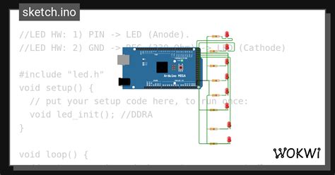 Esp Exercise Led Wokwi Esp Stm Arduino Simulator