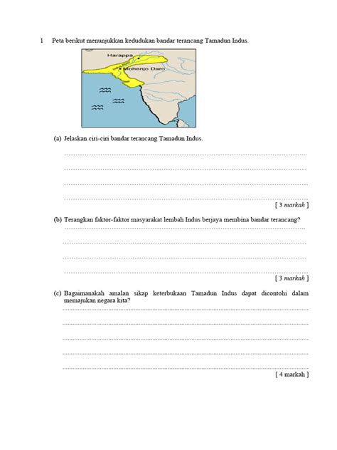 32020 T4b1 Trial Tamadun Indus Struktur Pdf