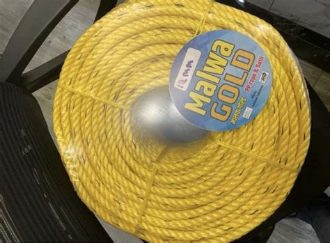 Yellow Pp Danline Rope 200 M 10 Mm At Rs 148 Kg In Rewa ID 27527083297