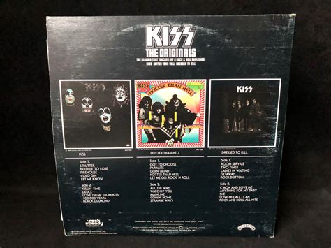 Kiss The Originals Vinyl Record Limited Edition