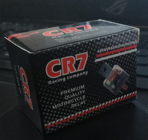 CR7 Relay Klakson Lampu Bening Transparan