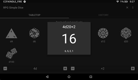 RPG Simple Dice - Android Apps on Google Play