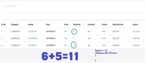 Php How To Add The Quantity Of Duplicate Products Entries If The