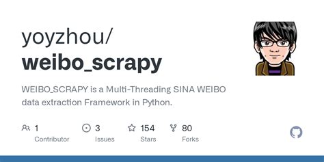GitHub Yoyzhou Weibo Scrapy WEIBO SCRAPY Is A Multi Threading SINA