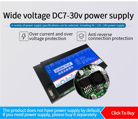 K Type J Type Thermocouple Temperature Acquisition Conversion Module