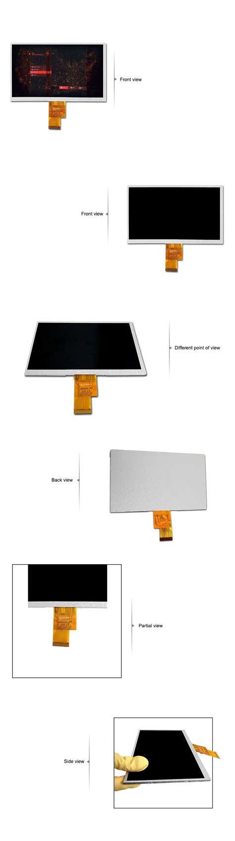 High Brightness Ips Lcd Screen X Resolution Rgb Interface Inch Tft Lcd Module Buy Lcd