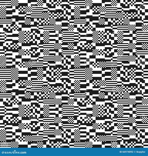 Glitch Abstract Background Wood Texture Or Space Vector Illustration