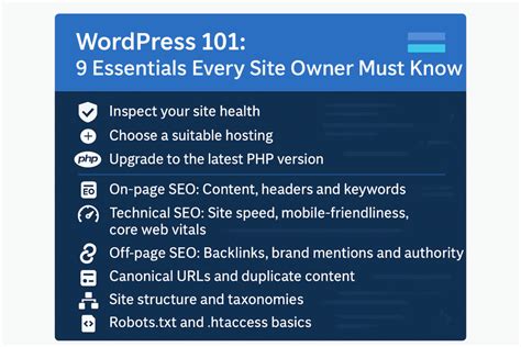 What Every Wordpress Site Owner Should Know My Blog