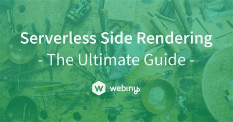 Serverless Side Rendering Rserverless