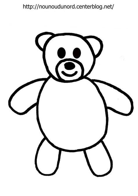 Coloriage Nounours