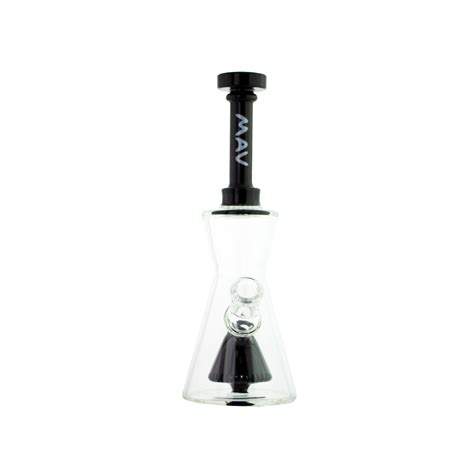 Mav Glass Pyramid Hourglass Dankgeek