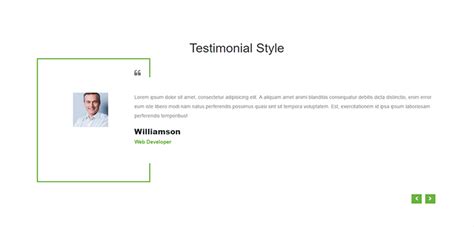 Bootstrap Simple Testimonial Slider Bootstrap Themes