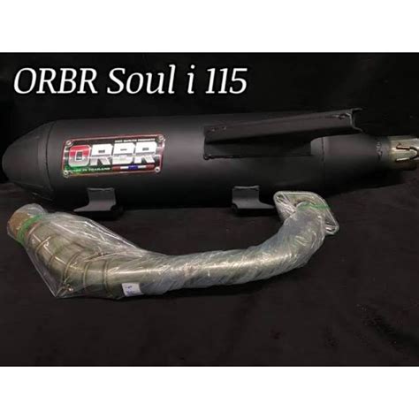 ORBR CHICKEN PIPE FULL EXHAUST For MIO SOUL I 115 Lazada PH
