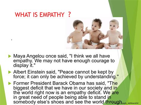 Empathy Ppt From James Adhikaram Training Ppt For Kerala Land Revenue Officers At Ildm Kerala