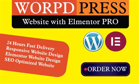design redesign business website in wordpress with elementor by wp
