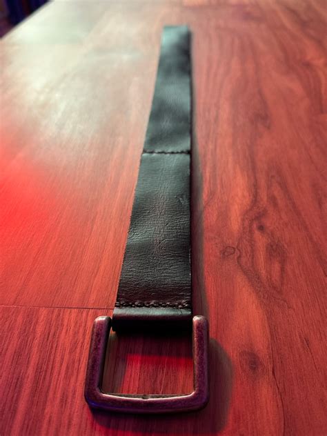 Leather Spanking Strap Etsy