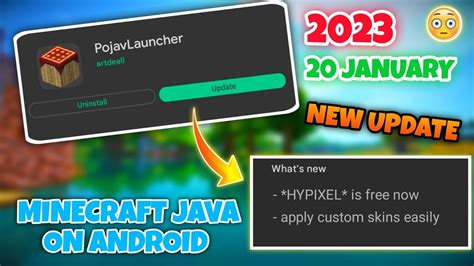 One More New Update In Pojavlauncher New Features 🔥🔥 Youtube