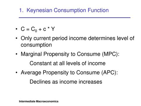 PPT Intermediate Macroeconomics PowerPoint Presentation Free